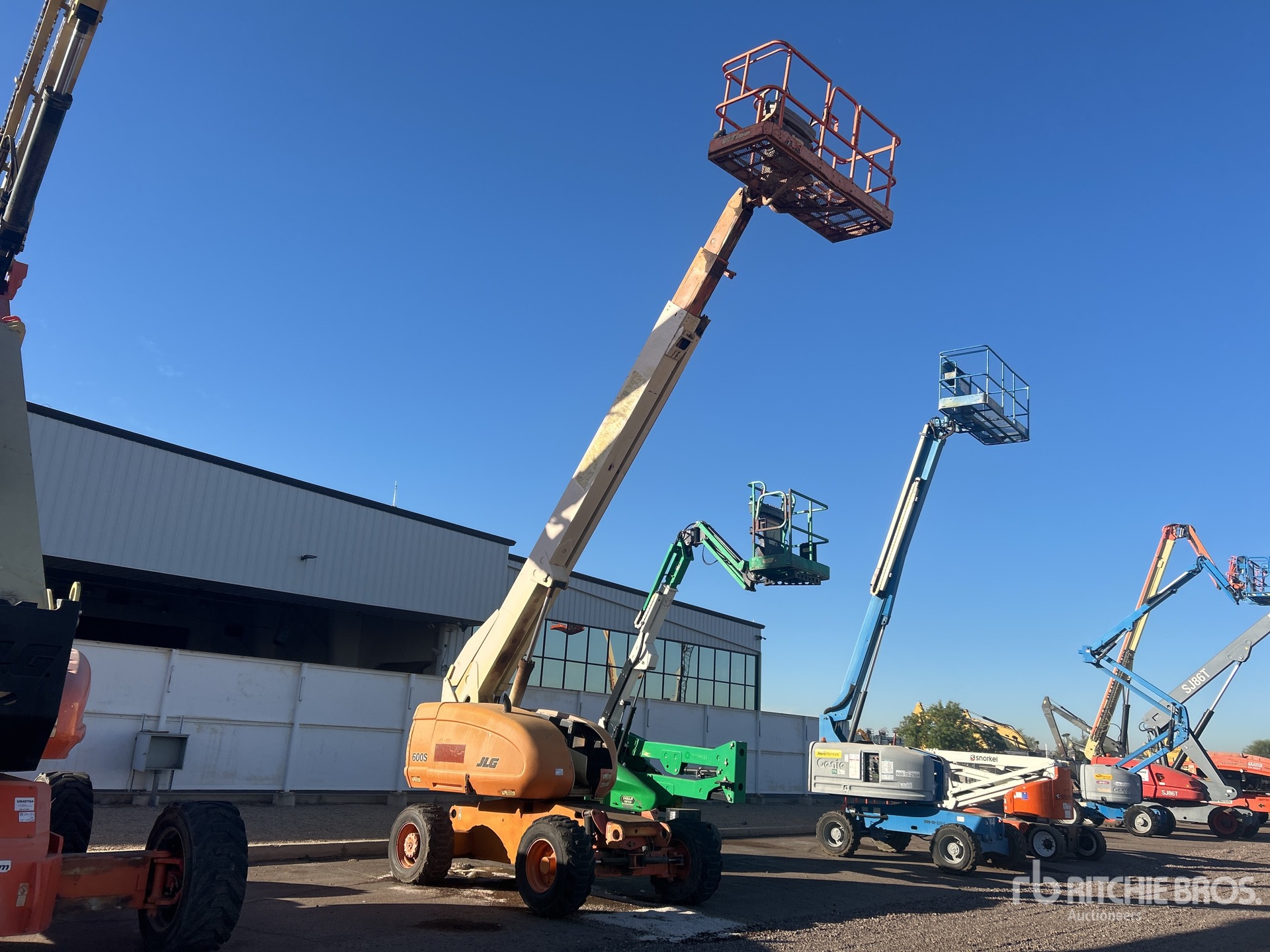 2000 JLG 600S 2WD Diesel Nacelle téléscopique (Inoperable) | Ritchie ...