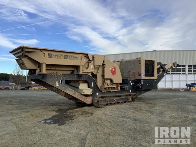 2018 KPI GT440E Tracked Impact Crusher Plant in Butner, North Carolina ...