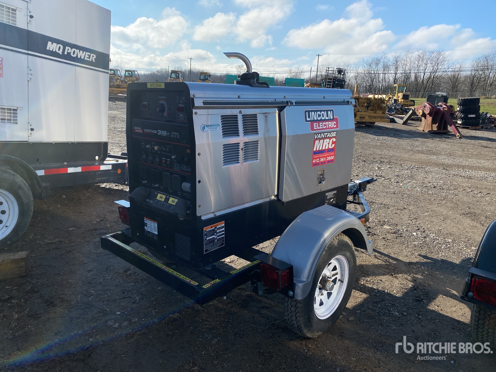 2023 Lincoln Electric Vantage 322 400 A Mobile Multi-Process Soldadora ...