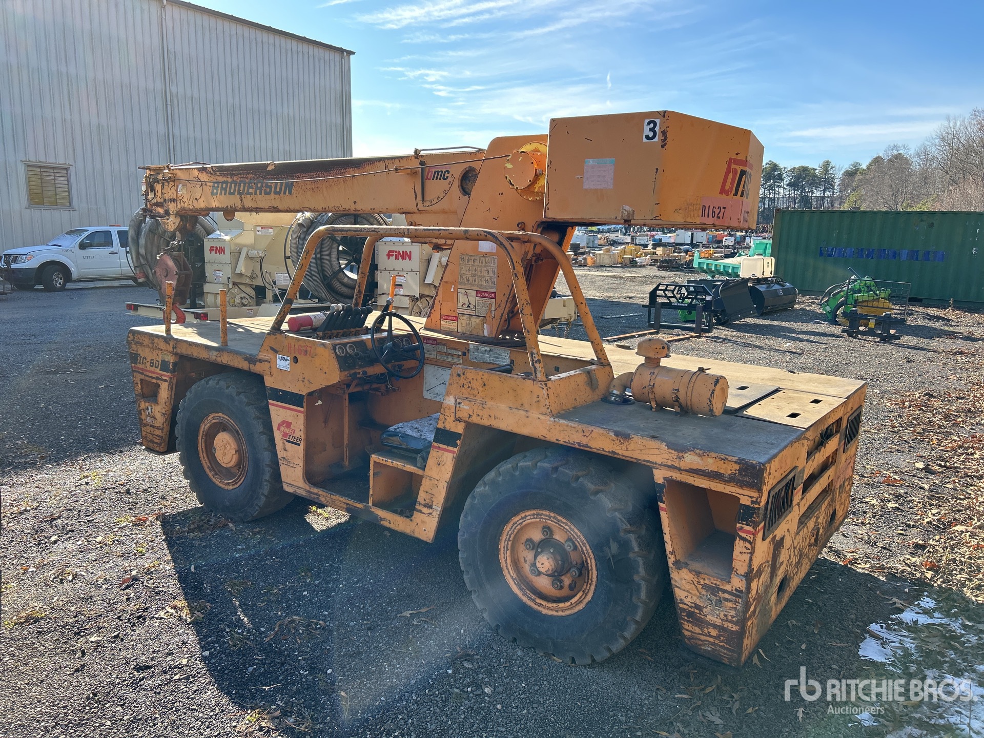 1999 Broderson Cranes IC80-3F 4x2 Carry Deck Crane (Inoperable ...