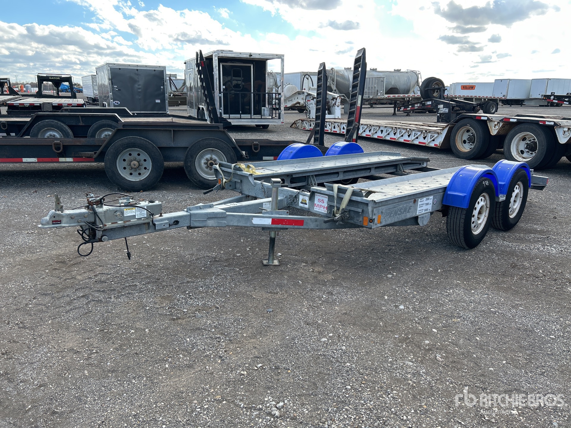 2017 Demco AT7000P T/A 1 Car Open Car Carrier Trailer | Ritchie Bros ...