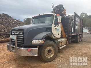 Elite Knuckle Boom on 2015 Mack GU813 6x4 Grapple Truck in Birmingham ...