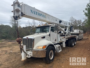 Altec AC38-127 76000 lb Straight Boom on 2006 Peterbilt 335 6x4 Flatbed ...
