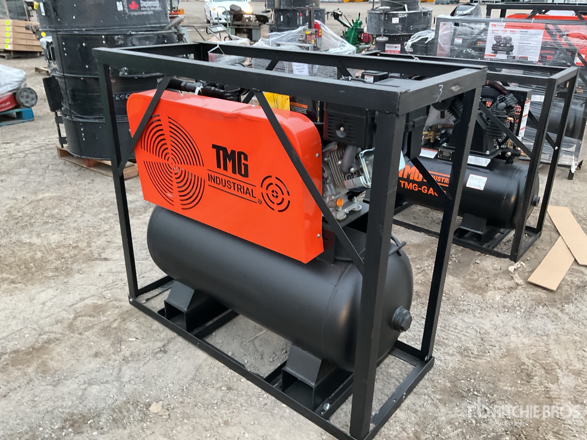 2024 TMG GAC65 18.5 cfm Skid-Mounted 60 gal Compresseur à air (Unused) | Ritchie Bros. Auctioneers