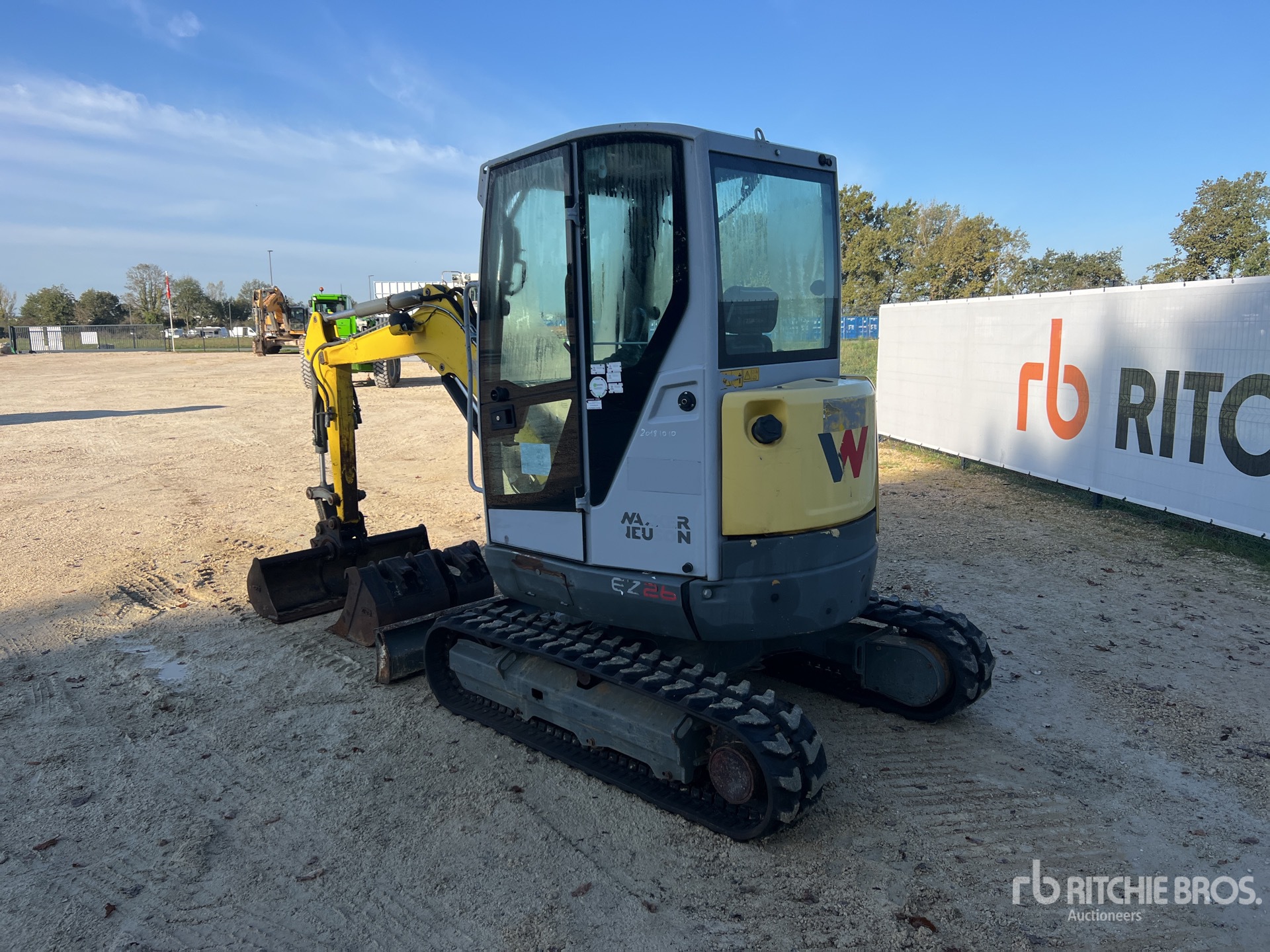 2018 Wacker Neuson EZ26 Mini-Pelle Mini Excavadora | Ritchie Bros ...