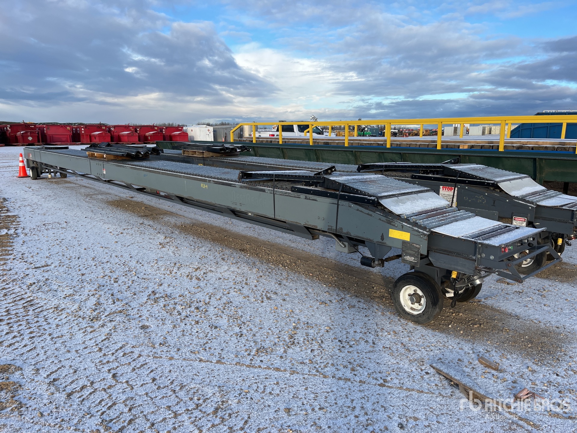 Best Reach Rigid Drive 46 Ft Automated Welding Material Conveyor ...