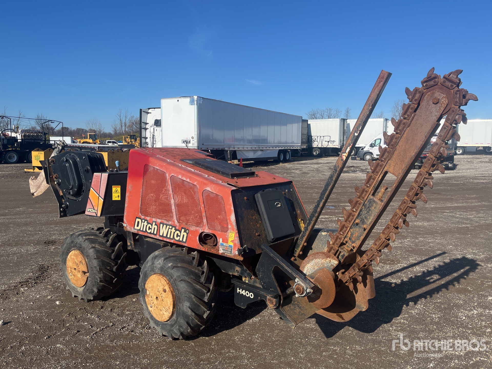 2014 Ditch Witch 410SX Walk Behind Trancheuse/chasse-câble | Ritchie ...