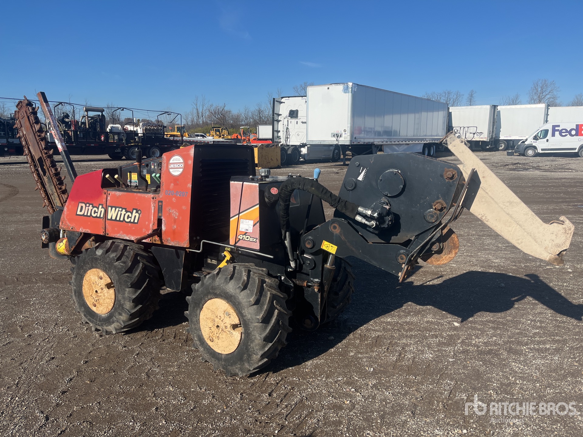 2014 Ditch Witch 410SX Walk Behind Trancheuse/chasse-câble | Ritchie ...