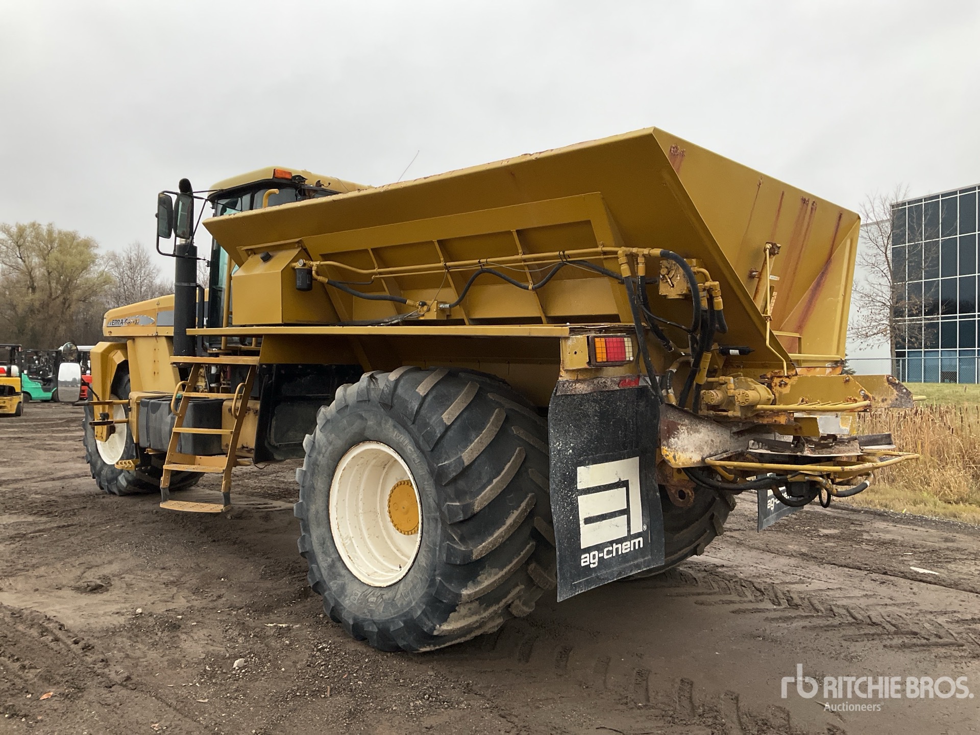 2001 Terra-Gator 9103 Dry Spinner 3 Wheel Floater Épandeur d'engrais ...