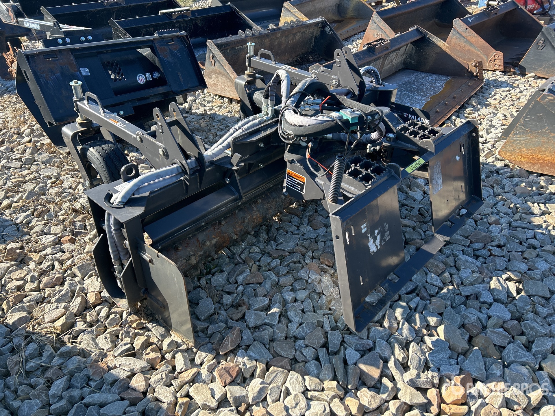 2022 Paladin 72 in Skid Steer Power Rake | Ritchie Bros. Auctioneers