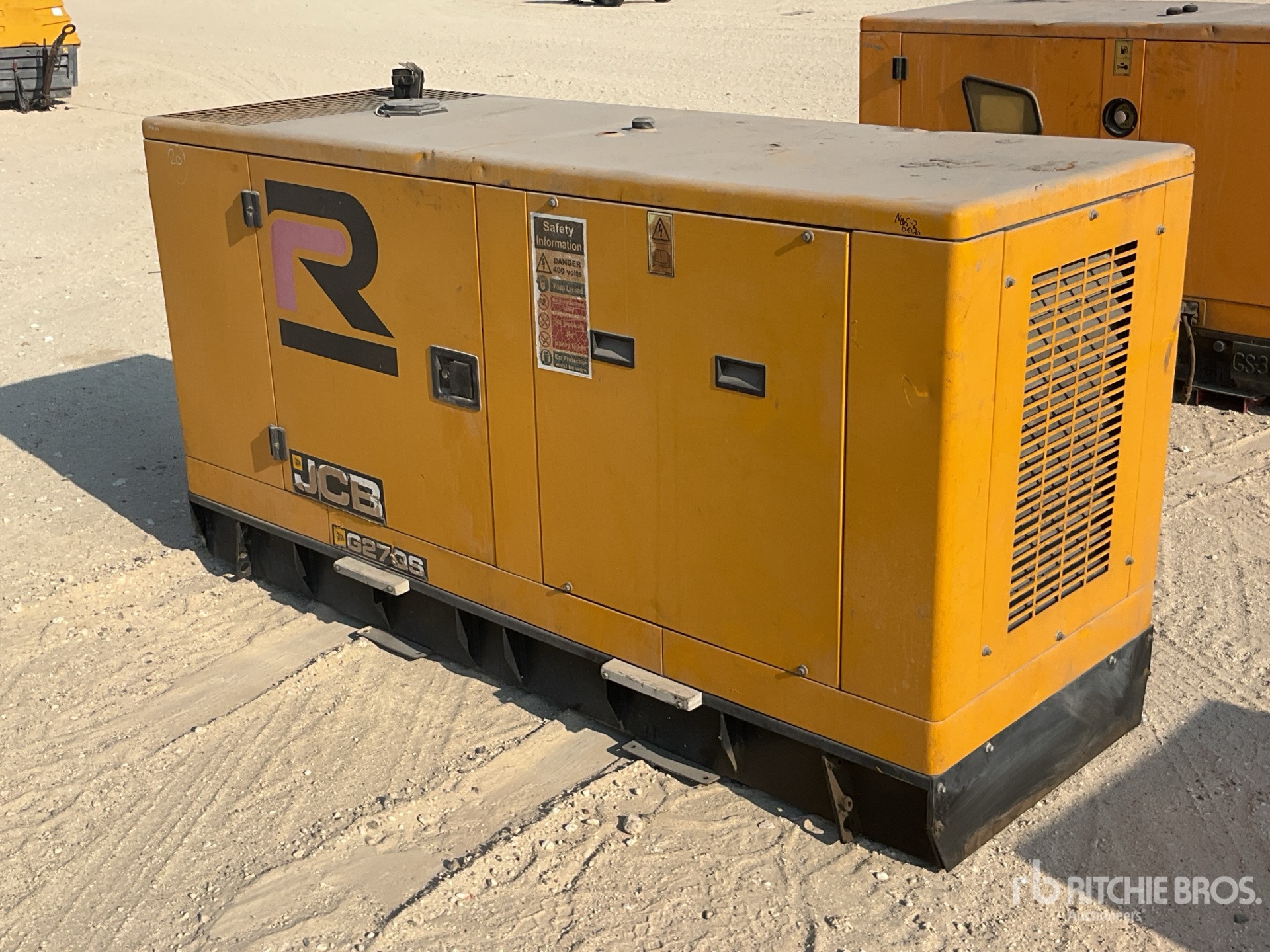 JCB G27QS 30 kVA Skid-Mounted Groupe électrogène | Ritchie Bros ...