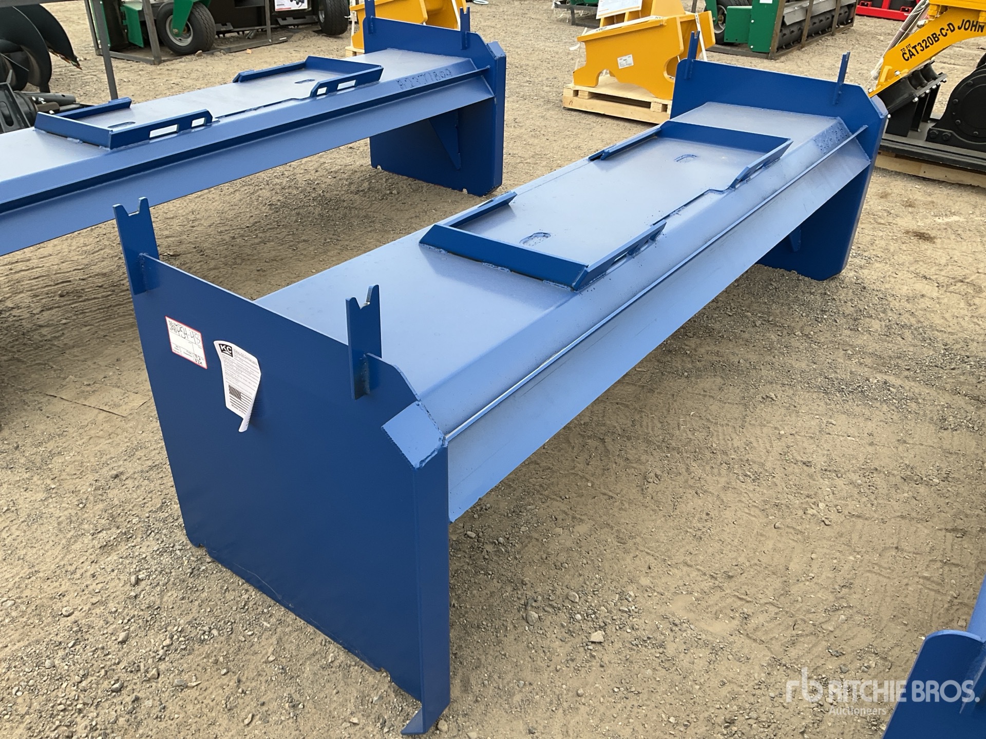 2024 Kit Containers QT-SPE-8-23 92 in Skid Steer Snow Pusher (Unused ...