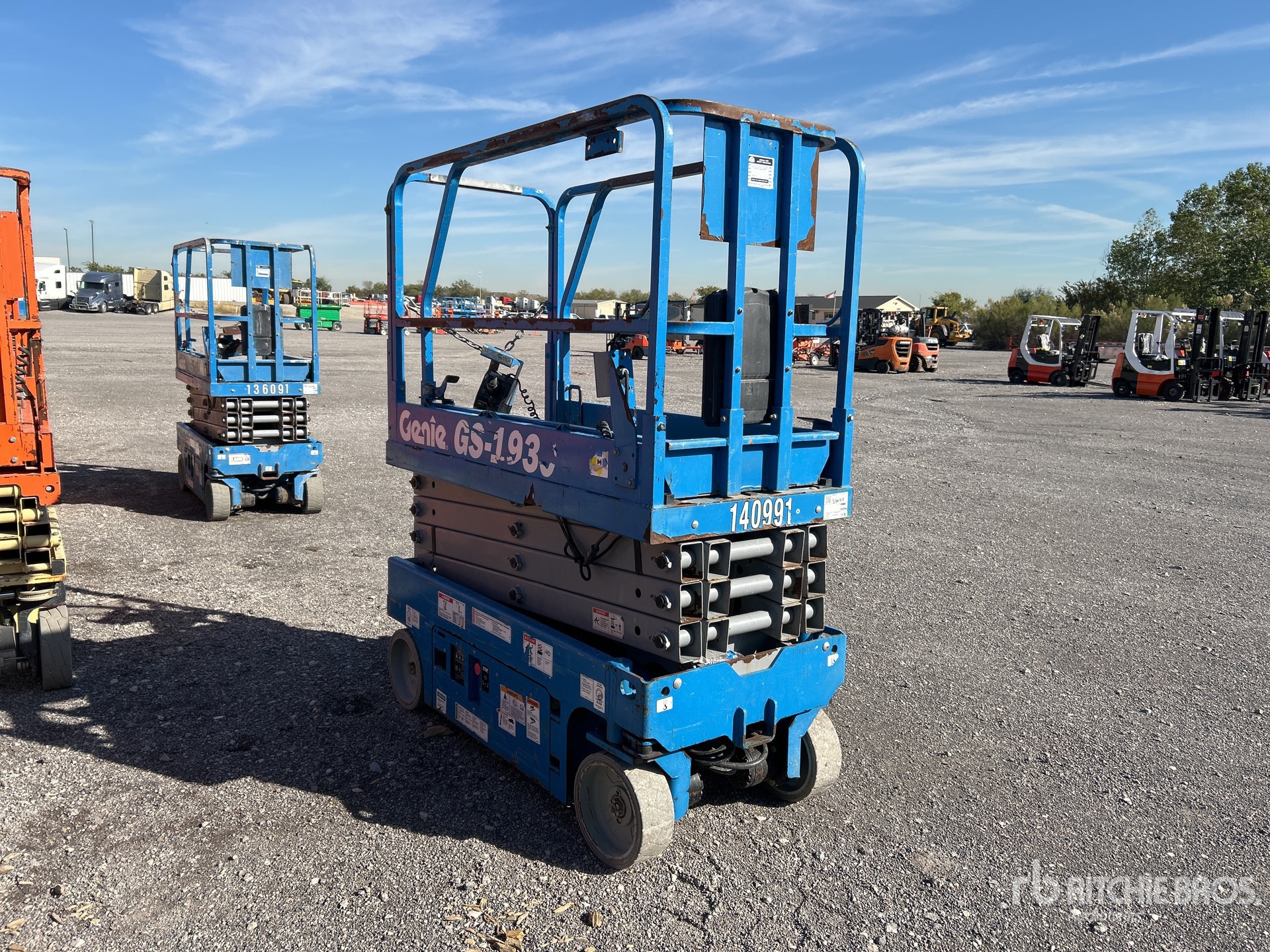 2015 Genie GS-1930 Electric Plateforme élévatrice à ciseaux | Ritchie ...