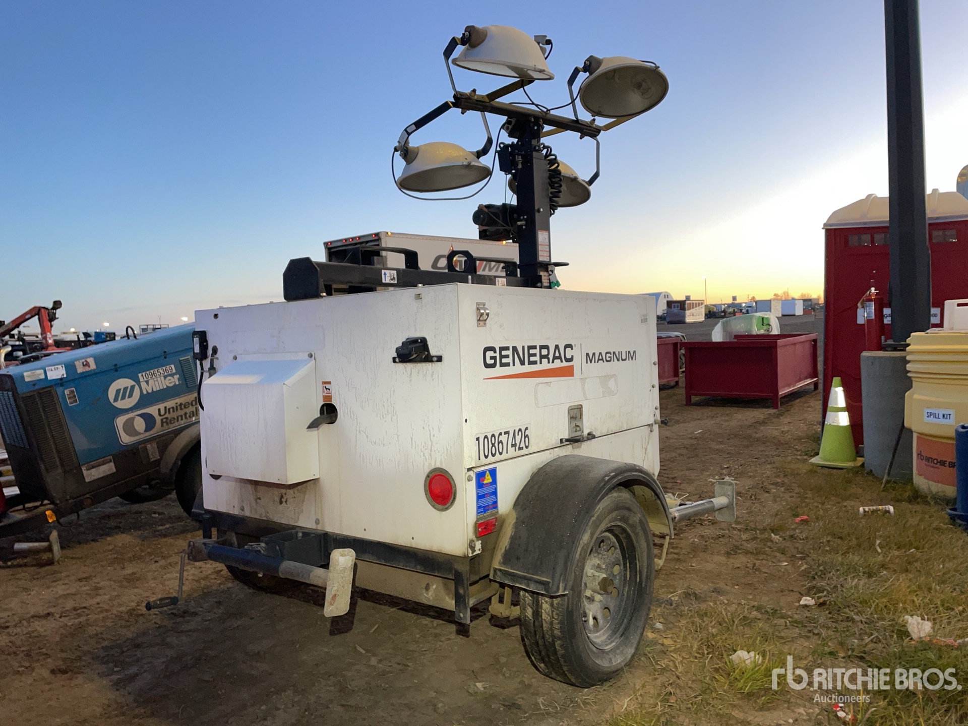 2018 Generac MLT6SM 8 kW Light Tower | Ritchie Bros. Auctioneers