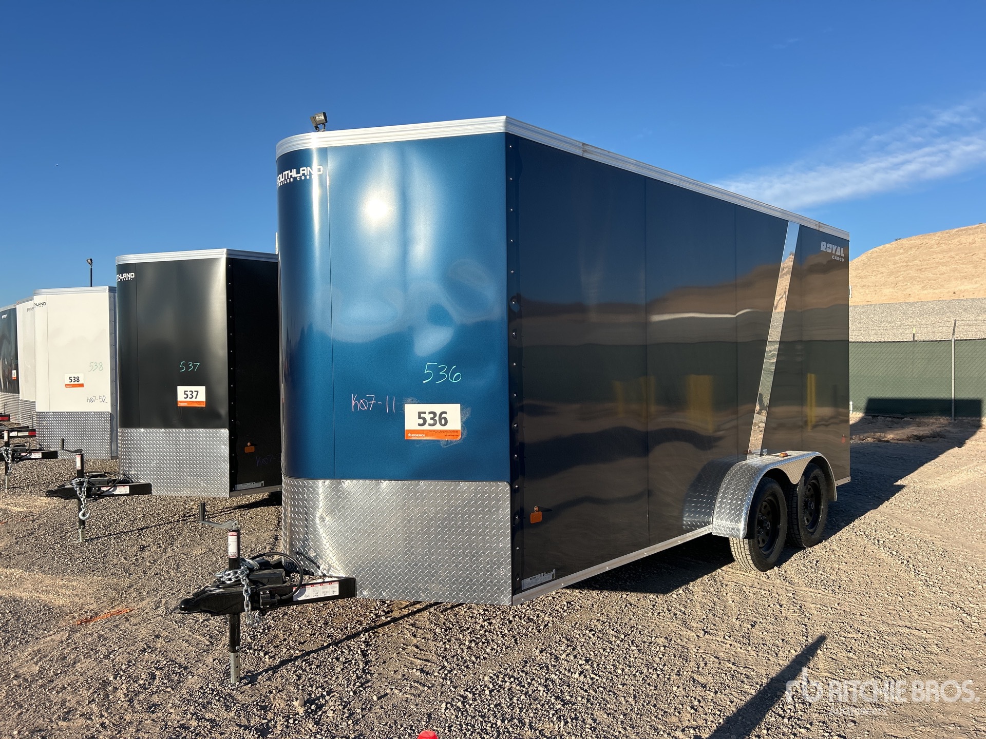 2025 Southland Royal Cargo LCHT35-718V-86 16 ft T/A Remolque Cerrado ...