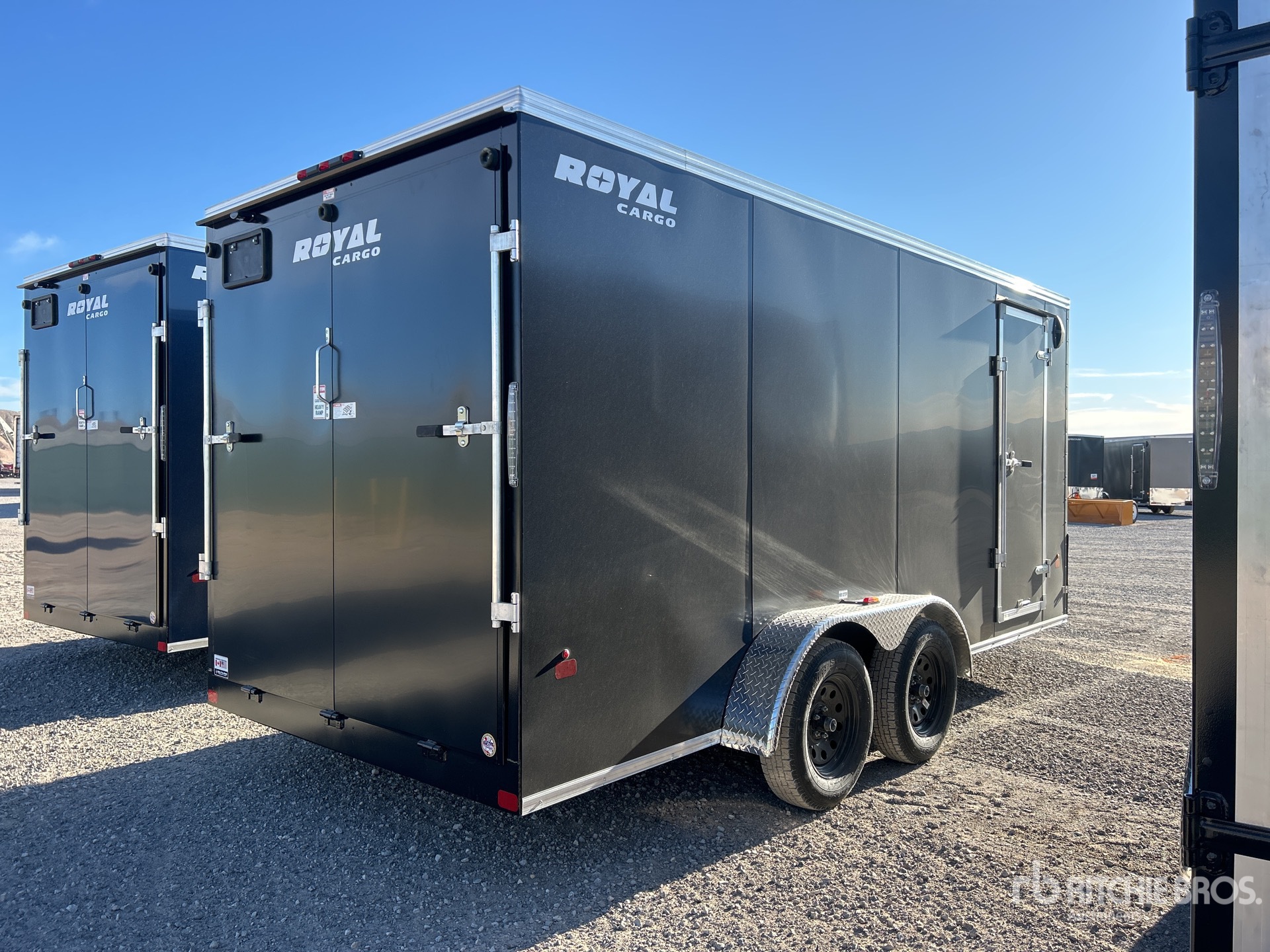 2025 Southland Royal Cargo LCHT35-718V-78 16 ft T/A Remorque fermée ...