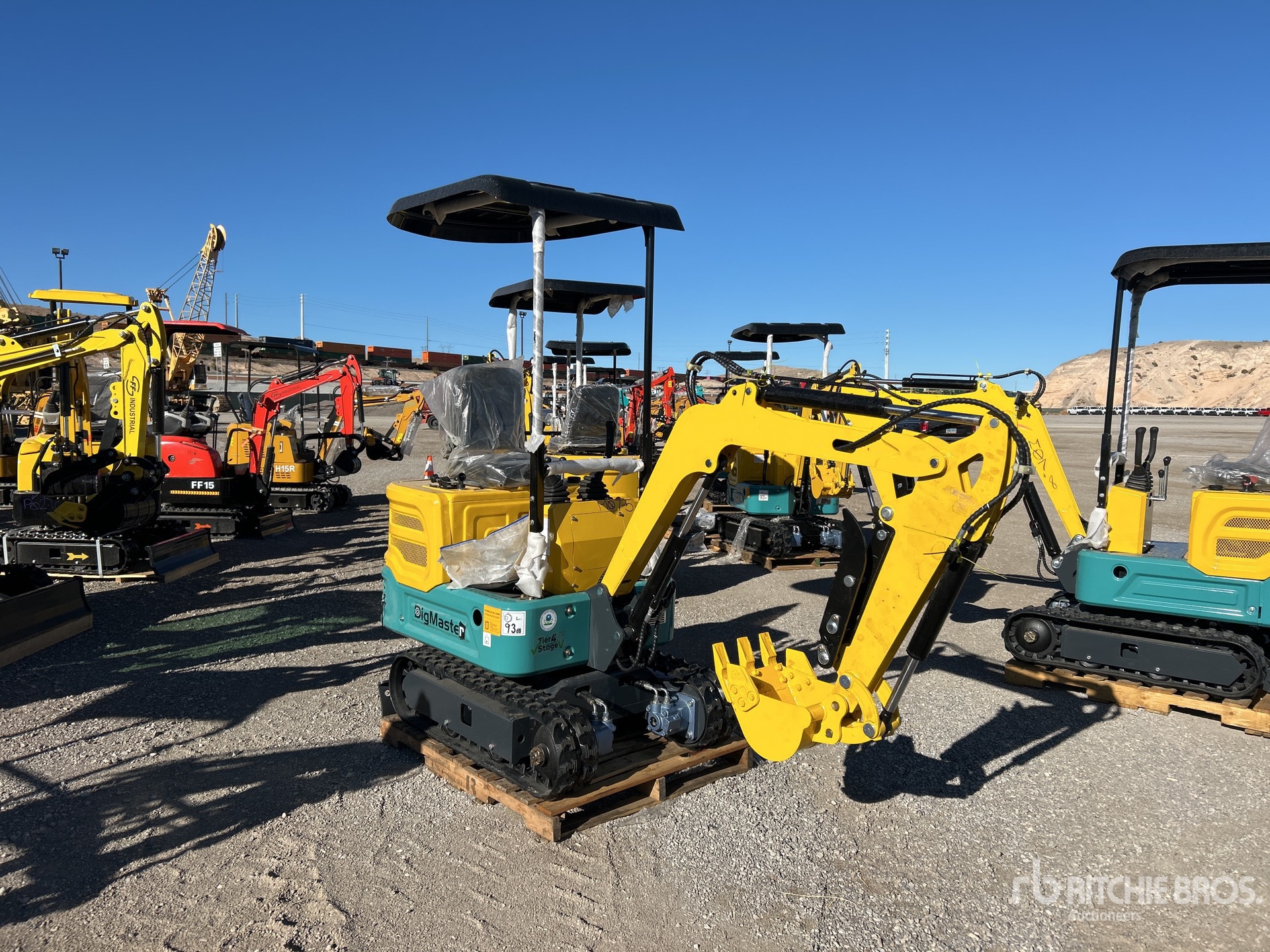 2024 Digmaster DM100 Mini Excavator (Unused) | Ritchie Bros. Auctioneers