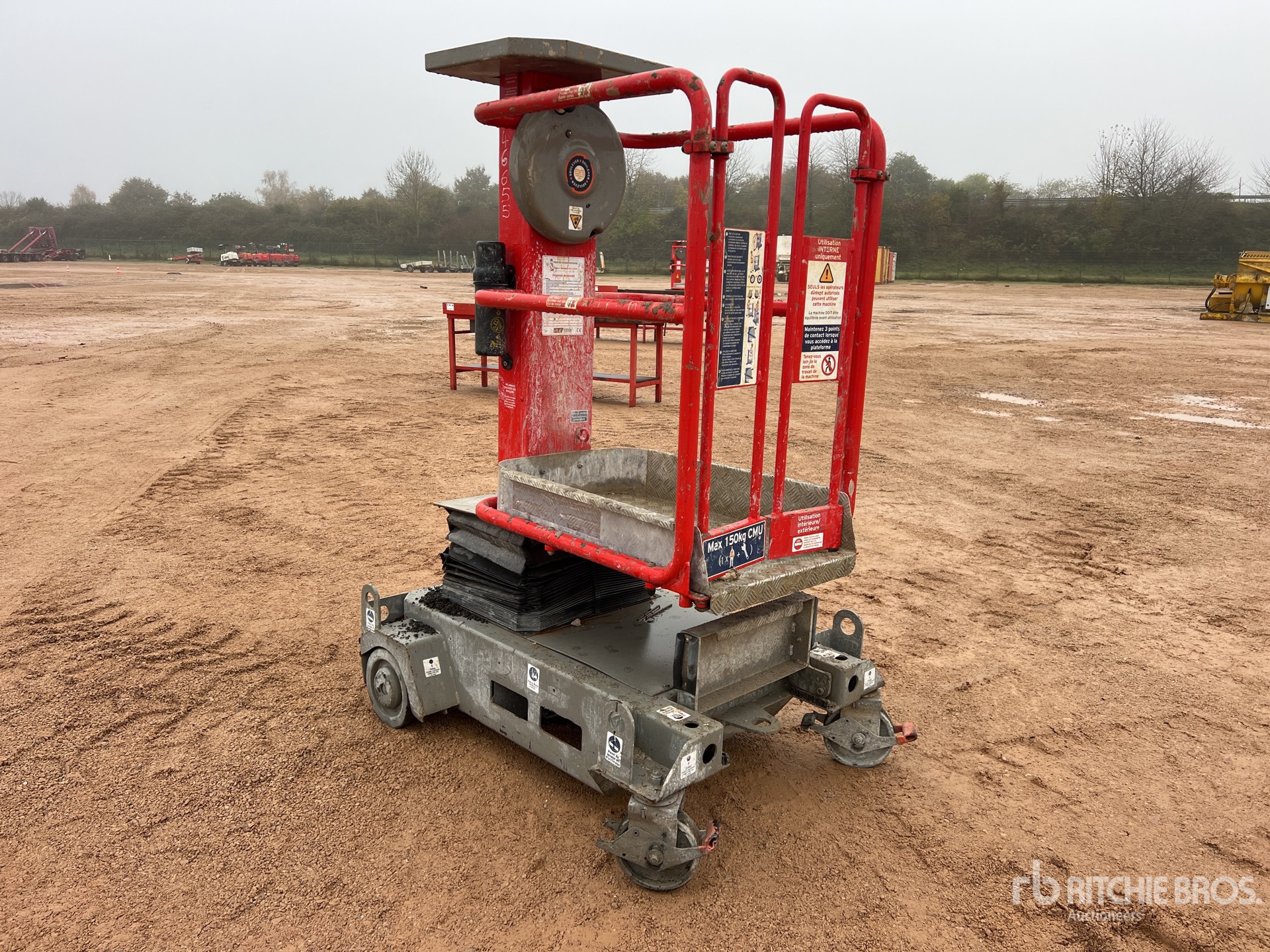 2020 Power Towers Ecolift Nacelle A Mat Droit Vertical Mast Lift ...