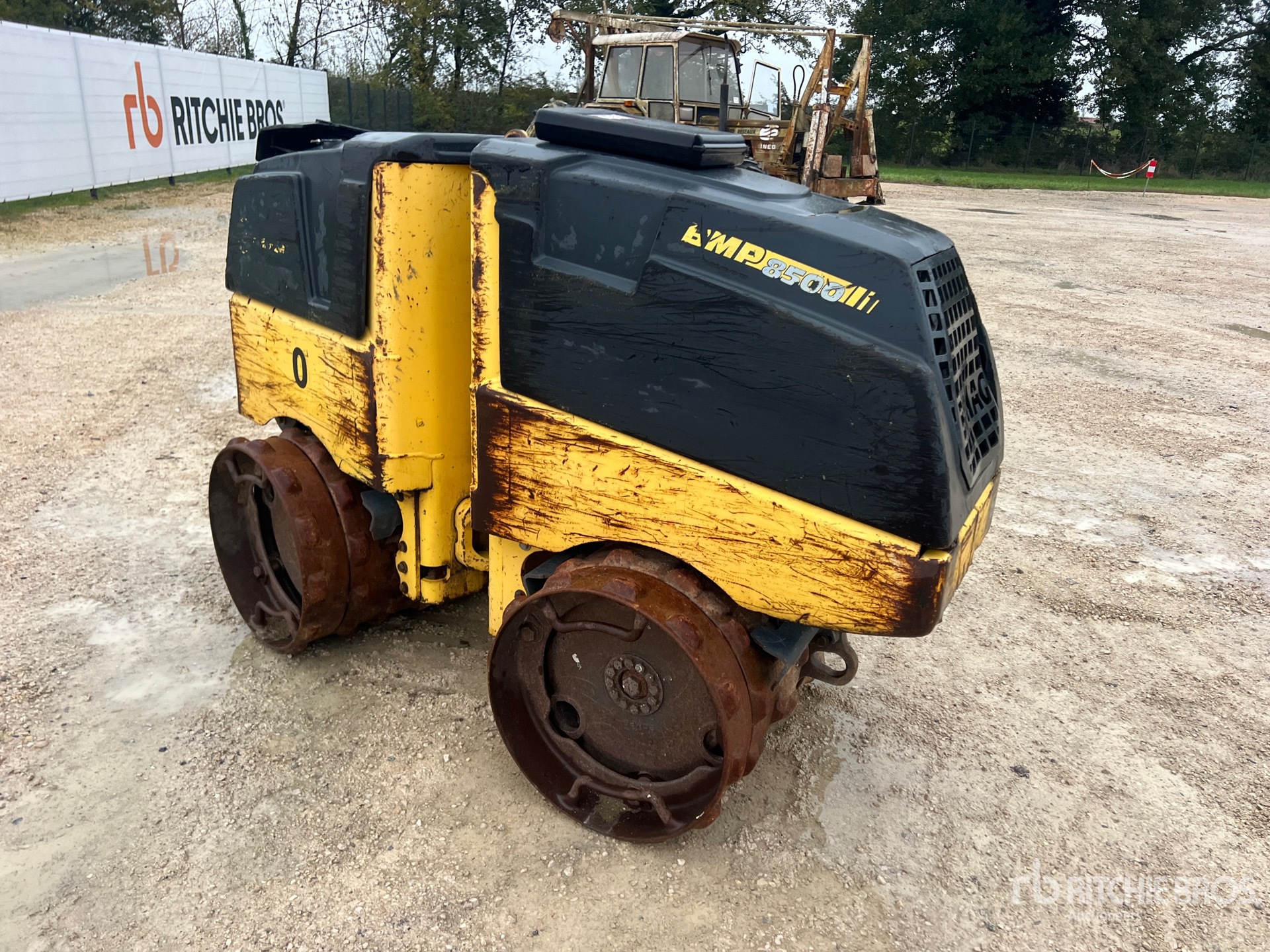 2014 Bomag BMP 8500 Compacteur De Tranchee Rouleau de compactage ...