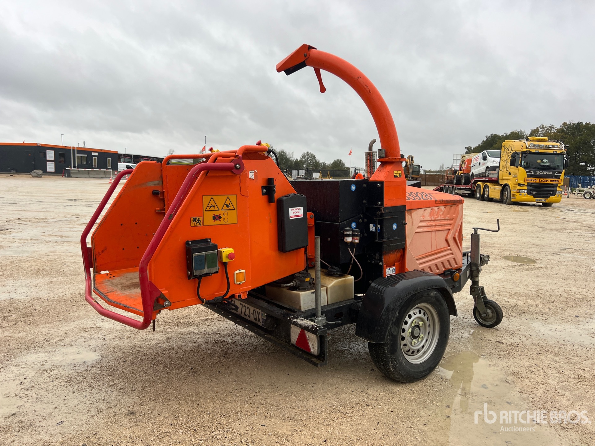 2017 Timberwolf TW 280 TDHB Broyeur A Vegeatux 1 Essieu S/A ...