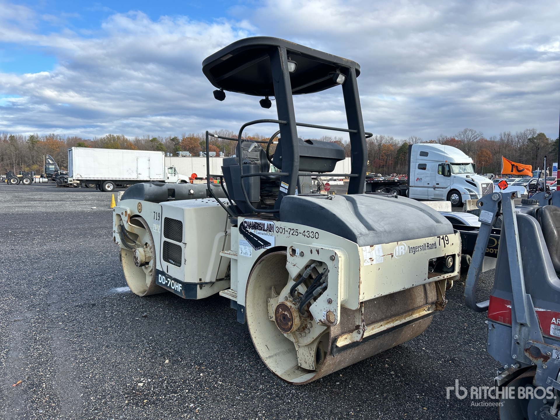 Ingersoll Rand DD70HF Compacteur à double bille (Inoperable) | Ritchie ...