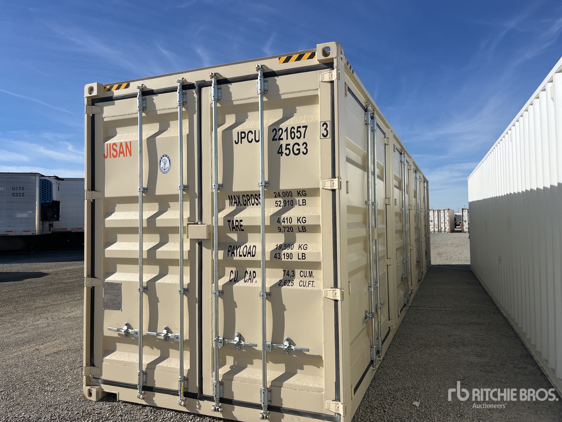 2024 40 ft High Cube Multi-Door Storage Container | Ritchie Bros ...