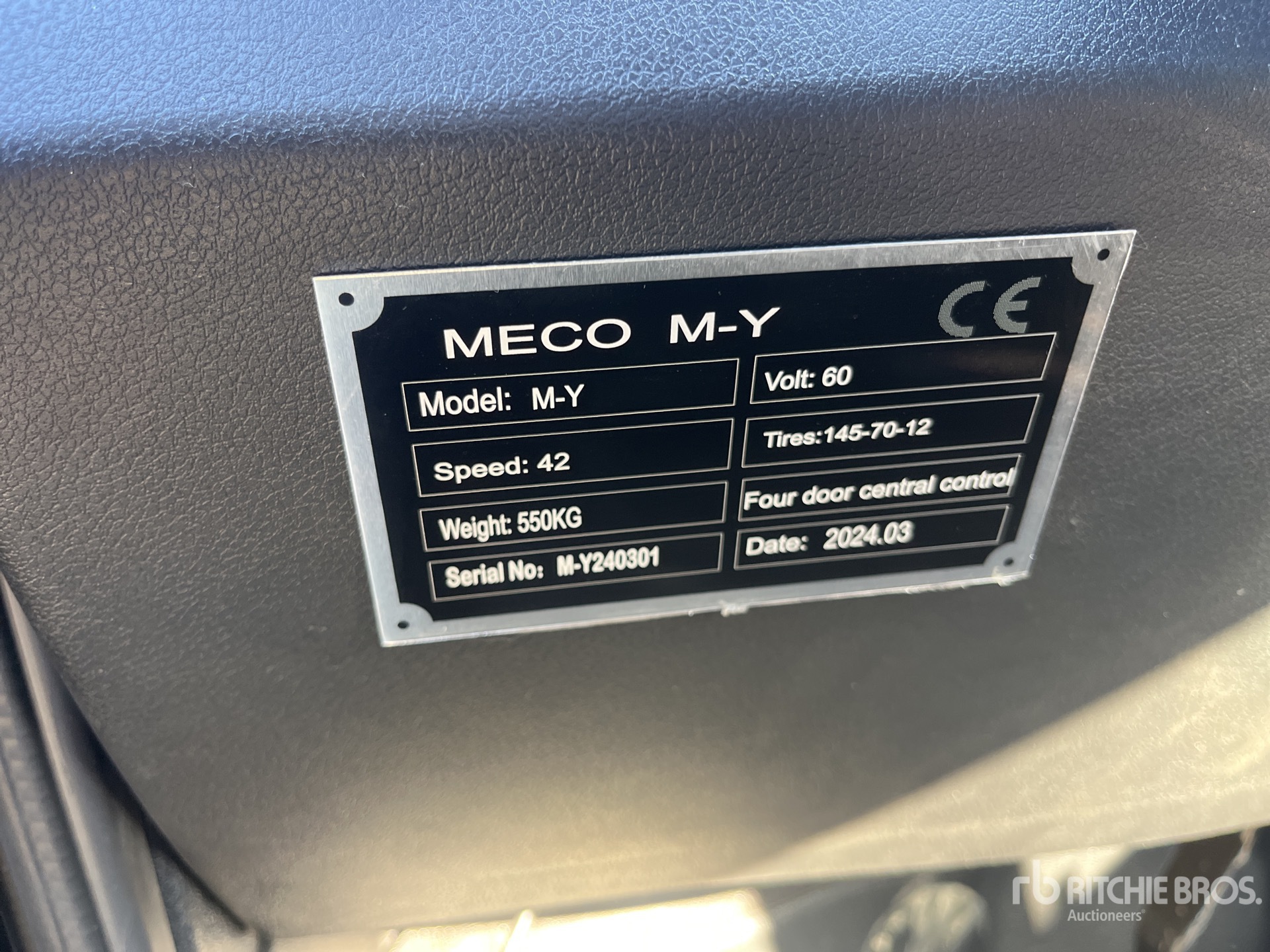 2024 Meco M-Y Electric Automobile | Ritchie Bros. Auctioneers