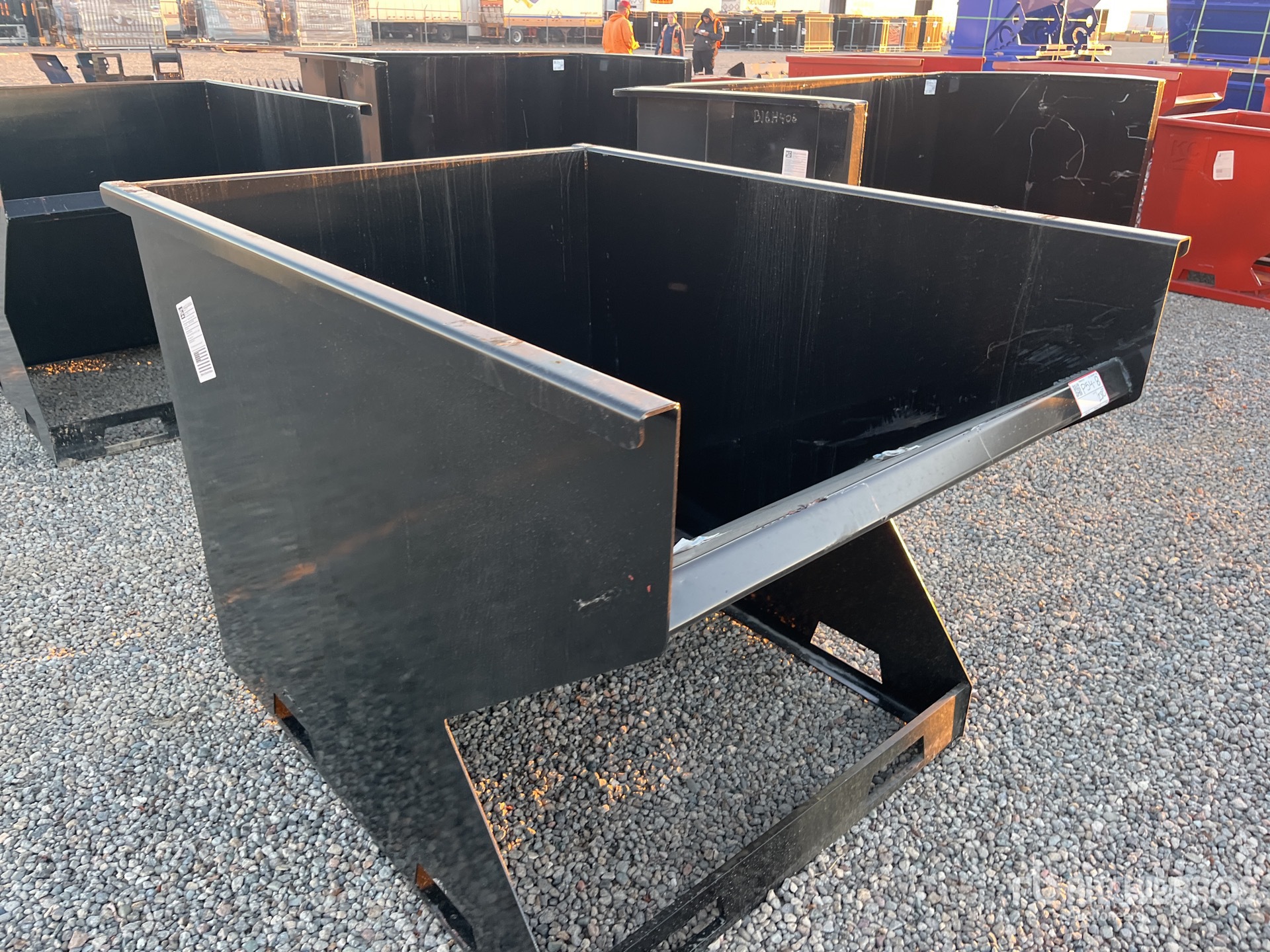 2024 Kit Containers 2YFT-SST Trémie de déversement pour chargeuse à ...