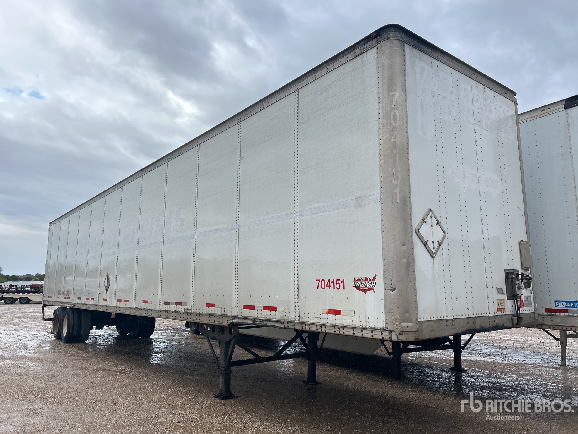 2007 Wabash 53 ft x 102 in T/A Van Trailer | Ritchie Bros. Auctioneers