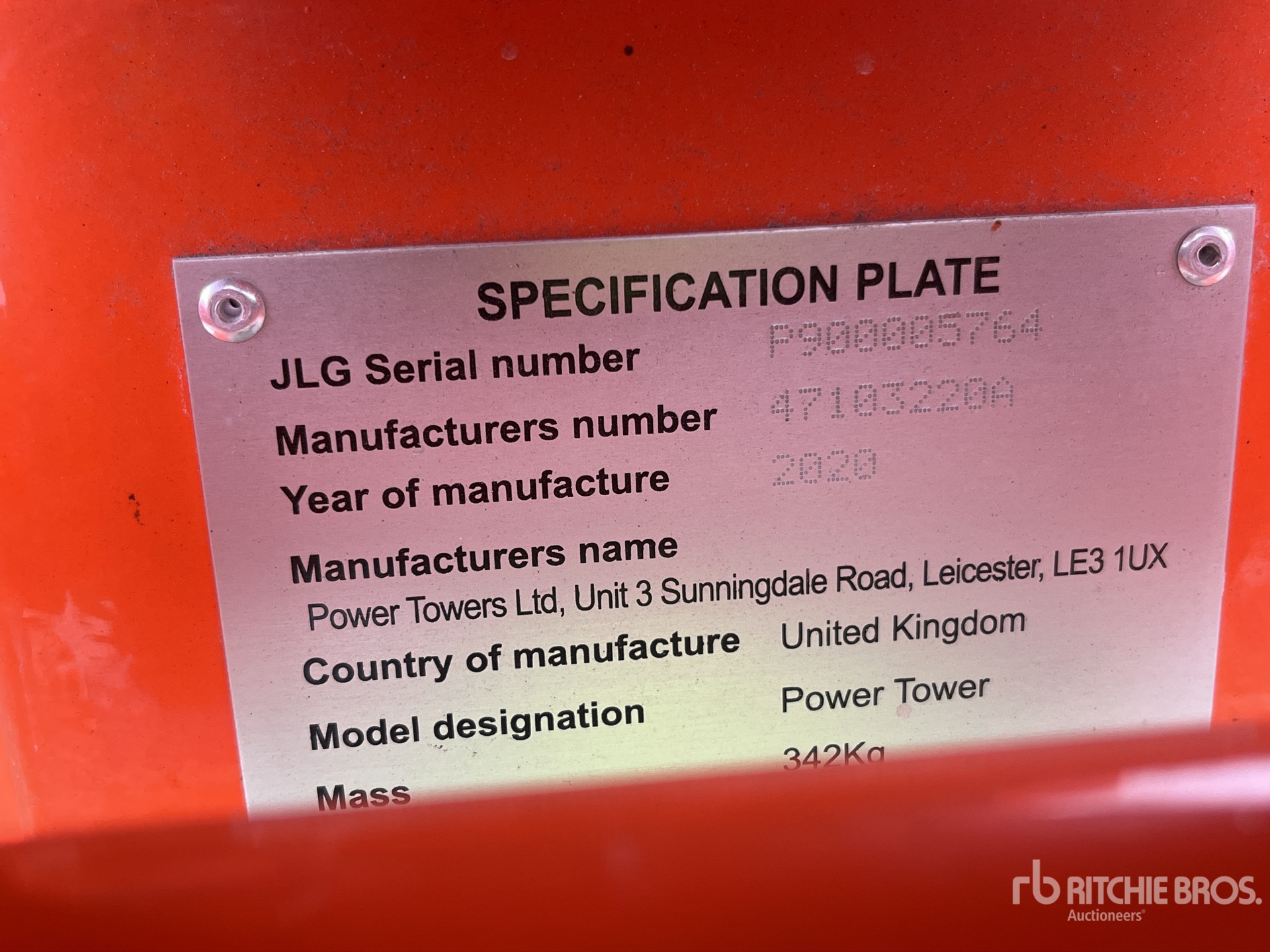 2020 JLG Power Tower Vertical Mast Lift | Ritchie Bros. Auctioneers