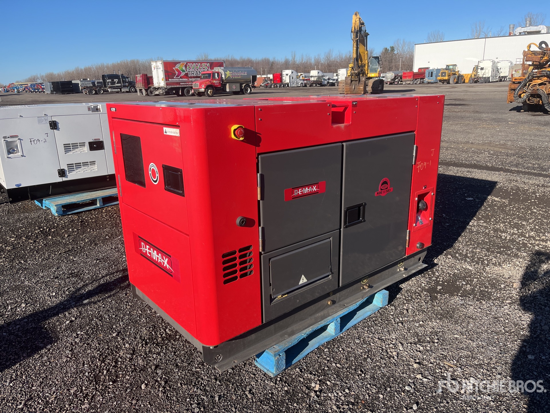 2010 KIPOR Demax 35 kVA Skid-Mounted Groupe électrogène | Ritchie Bros ...