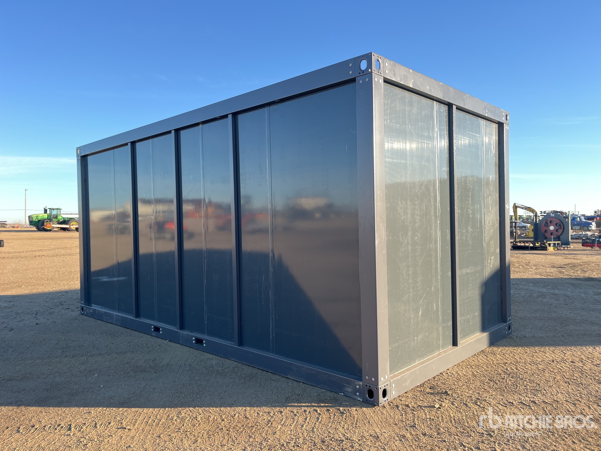 20 ft x 10 ft Skid-Mounted Mobile Office (Unused) | Ritchie Bros ...