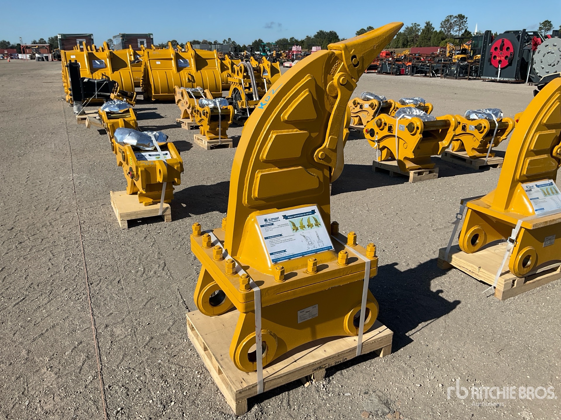2024 Elephant RIPPER336D-ES Ripper per escavatore - Fits Cat 336 / 30 - 38 ton | Ritchie Bros ...
