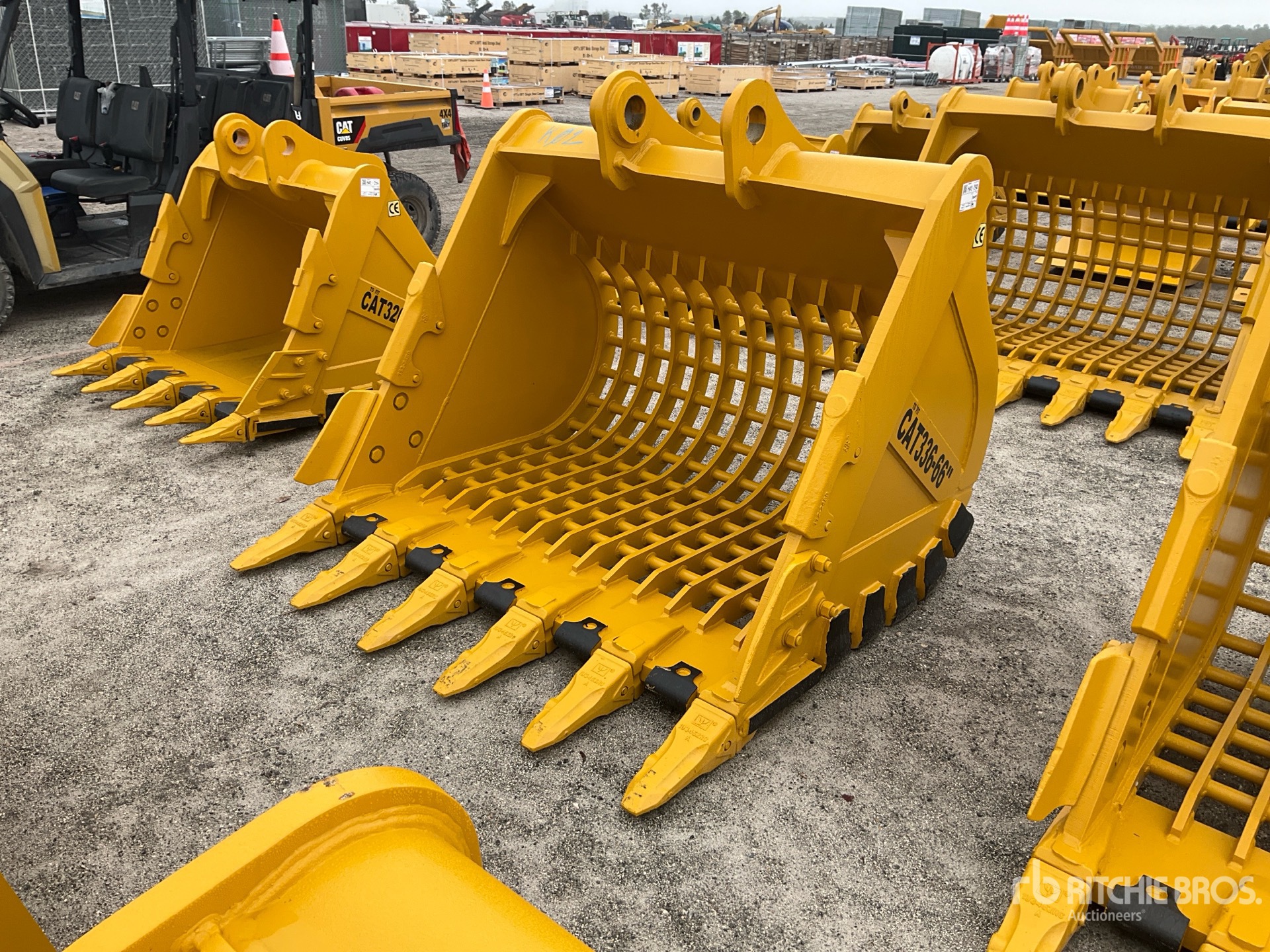 2024 Elephant BKT336D66SKEL 66-E 66 in 2 cyd Skeleton Excavator Bucket ...