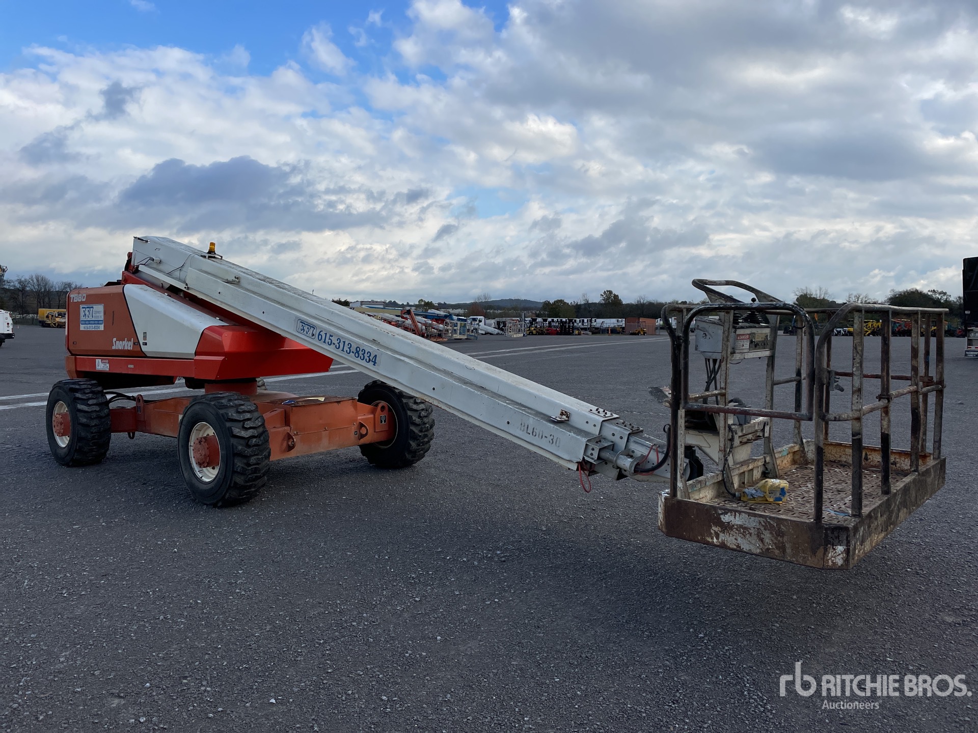 2008 Snorkel TB-60CU 4WD Diesel Telescopic Boom Lift | Ritchie Bros ...