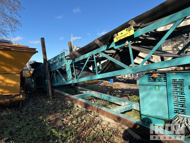 2016 Powerscreen MS80 34 mm x 80 ft Portable Radial Stacking Conveyor ...