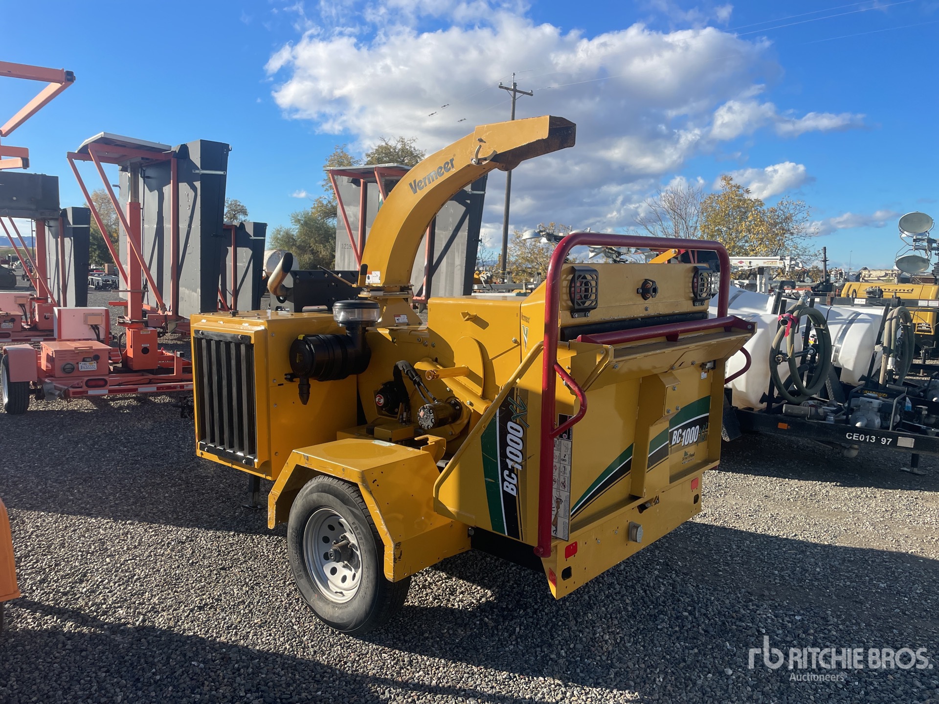 2021 Vermeer BC1000XL Tow-Behind Wood Chipper | Ritchie Bros. Auctioneers