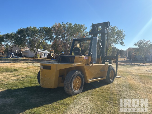 1991 Cat V330 33000 lb V330B Pneumatic Tire Forklift in Overton, Nevada ...