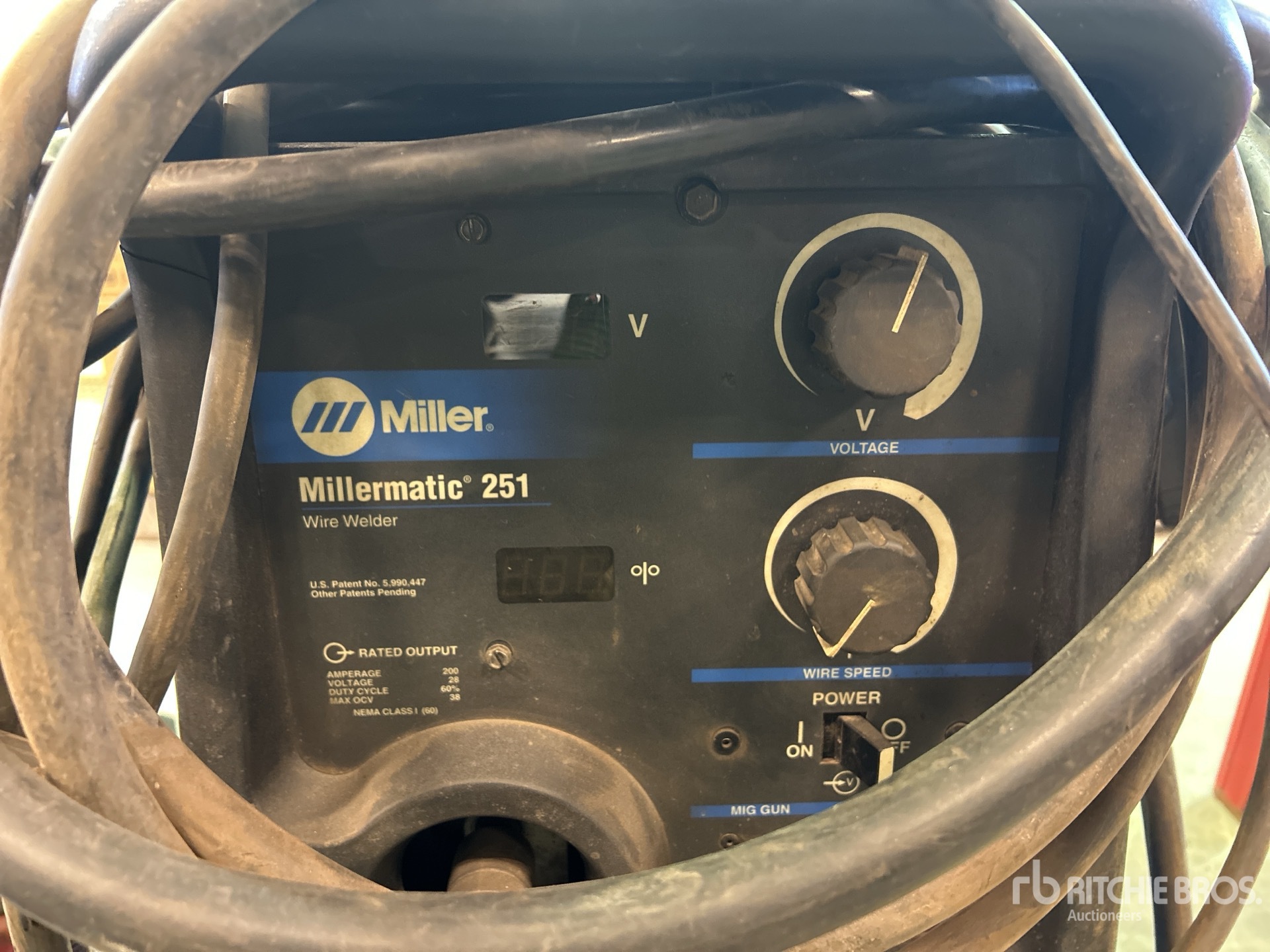 Miller Millermatic 251 251 A MIG Electric Welder | Ritchie Bros. Auctioneers