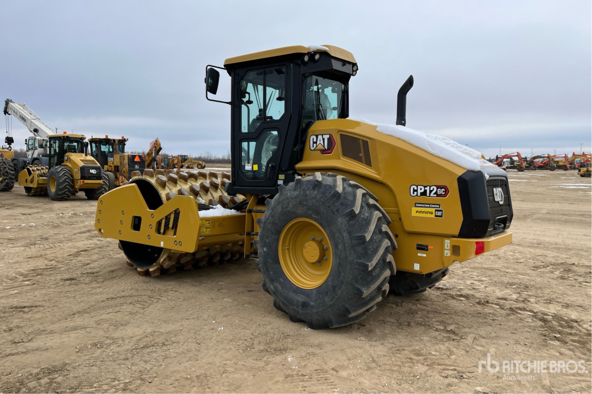 2023 Cat CP12GC Padfoot Drum Compactor | Ritchie Bros. Auctioneers