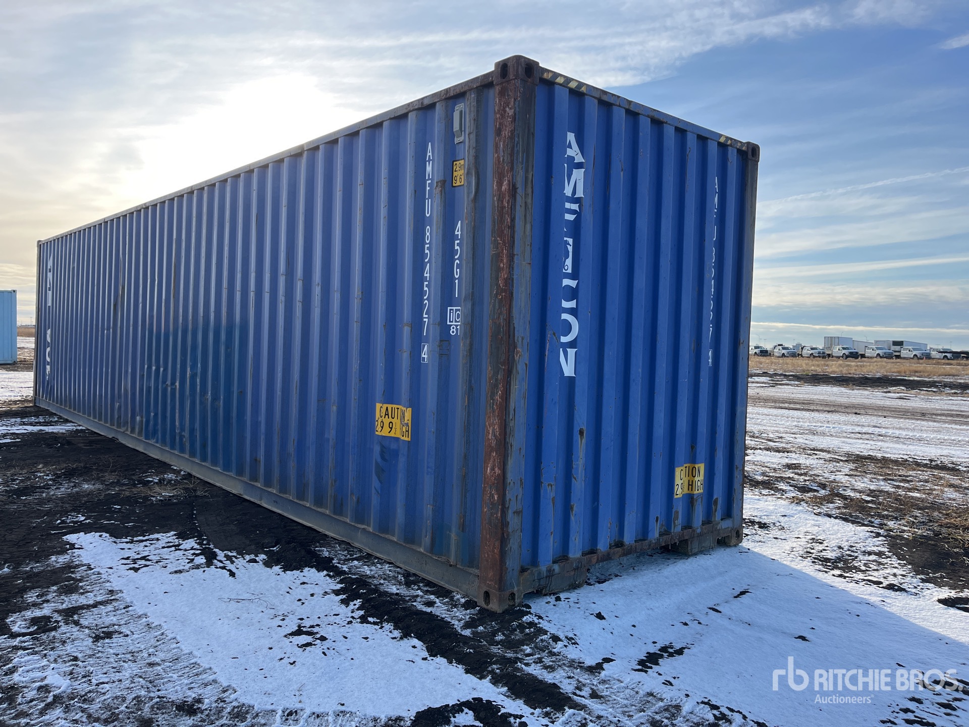 2002 40 ft High Cube Contenedor de almacenamiento | Ritchie Bros ...