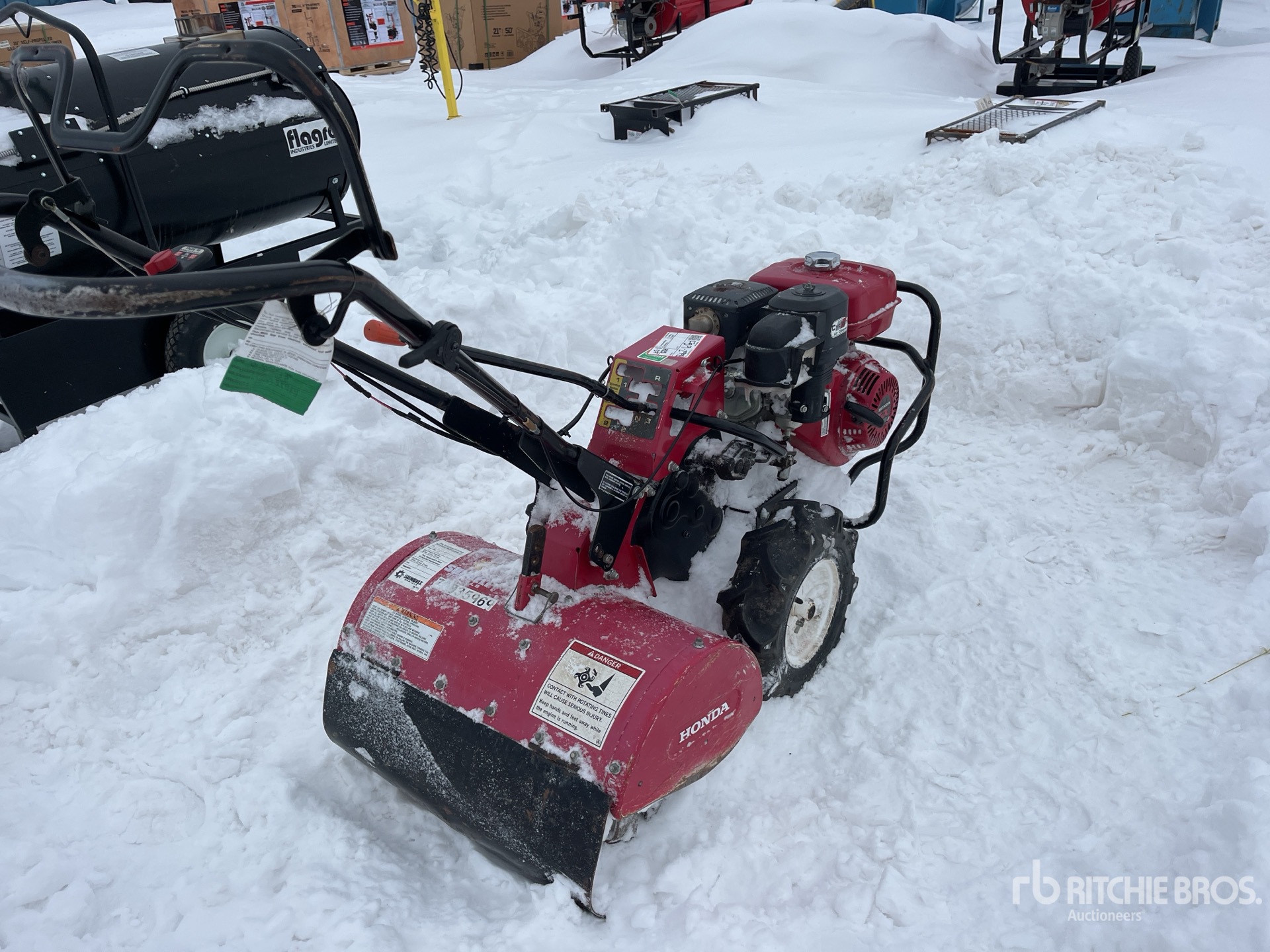 2017 Honda FRC800 Walk-Behind 20 in Rear Tine Rototiller | Ritchie Bros. Auctioneers