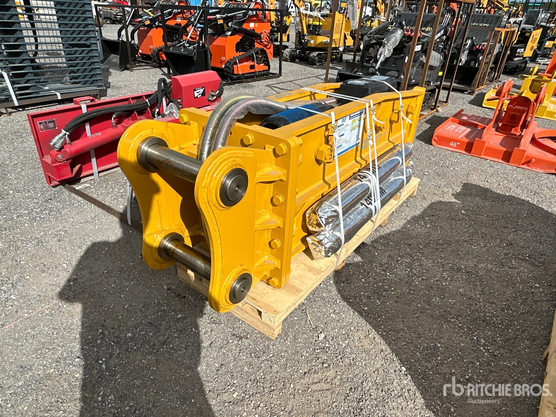 2024 DLK DLKB2200T 52 in Hydraulic Breaker - Fits DLK DLKB2200T / Cat ...