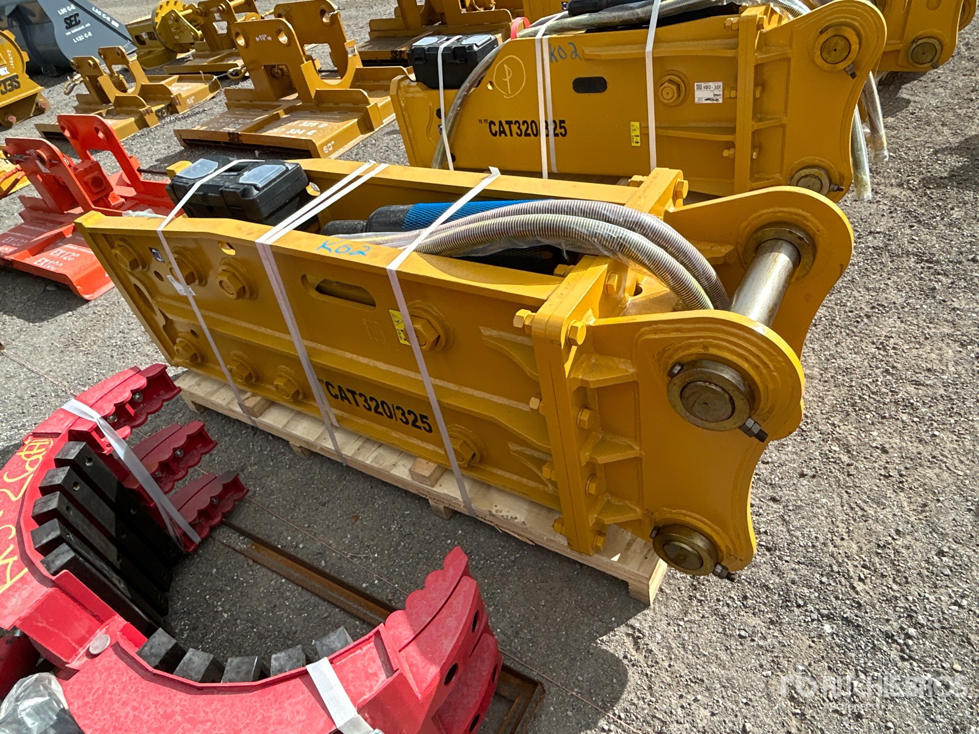 2024 DLK DLKB2200T 52 in Hydraulic Breaker - Fits DLK DLKB2200T / Cat ...