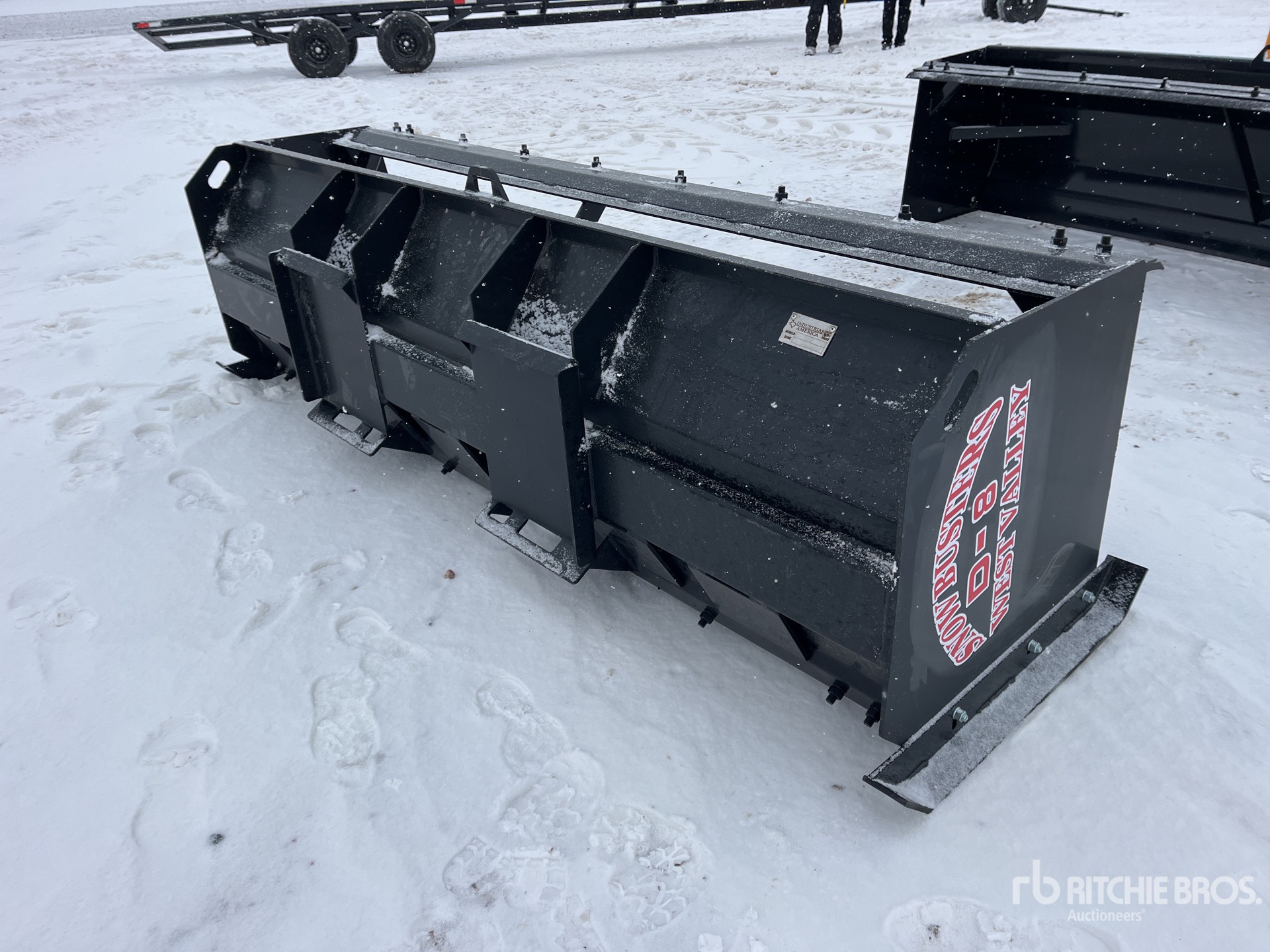 2024 Industrias America D8 8 ft Skid Steer Snow Pusher (Unused ...
