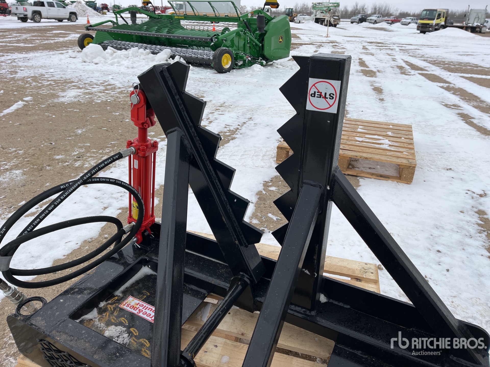 2024 Industrias America S102 Post/Tree Puller Skid Steer Post Puller ...