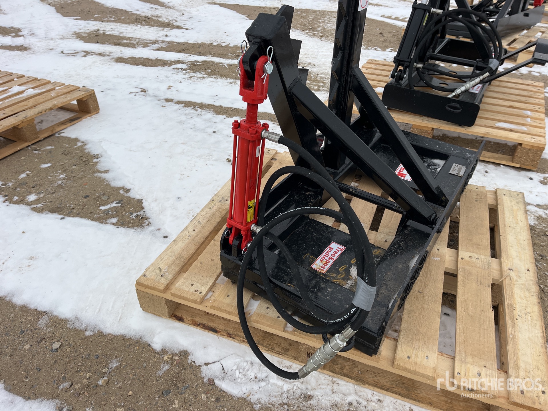 2024 Industrias America S102 Post/Tree Puller Skid Steer Post Puller ...
