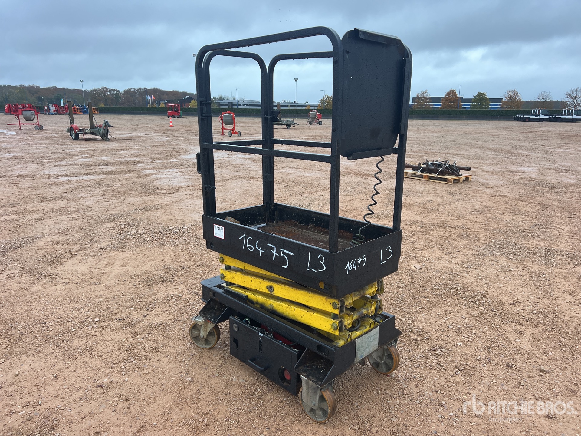 2017 Airo XLP5 E Electric Nacelle Ciseaux Electrique Scissor Lift ...
