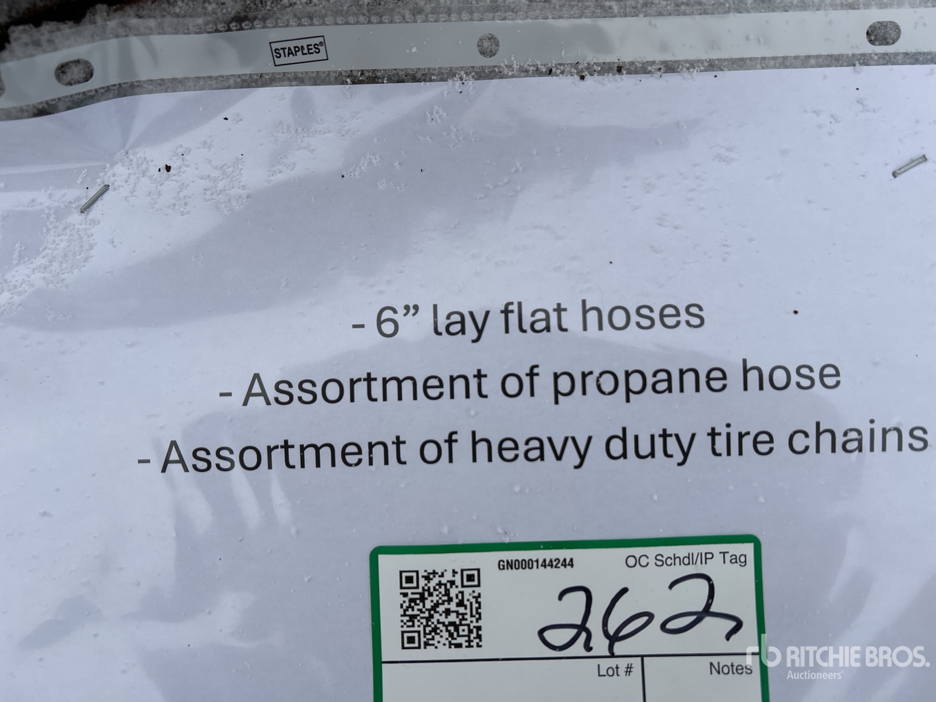Quantity of Industrial Supplies Hose | Ritchie Bros. Auctioneers
