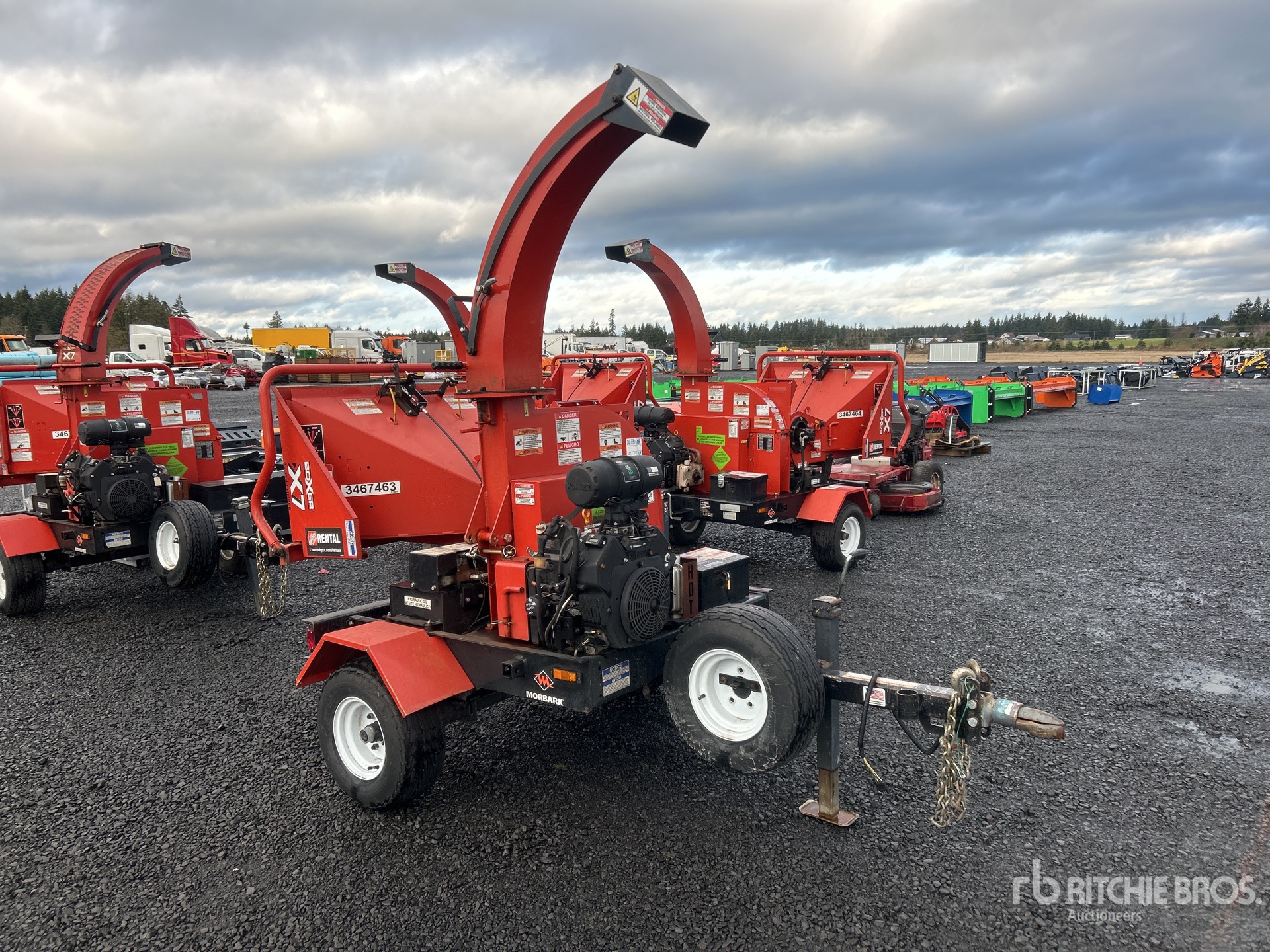 2019 Morbark X7 Tow-Behind Wood Chipper | Ritchie Bros. Auctioneers